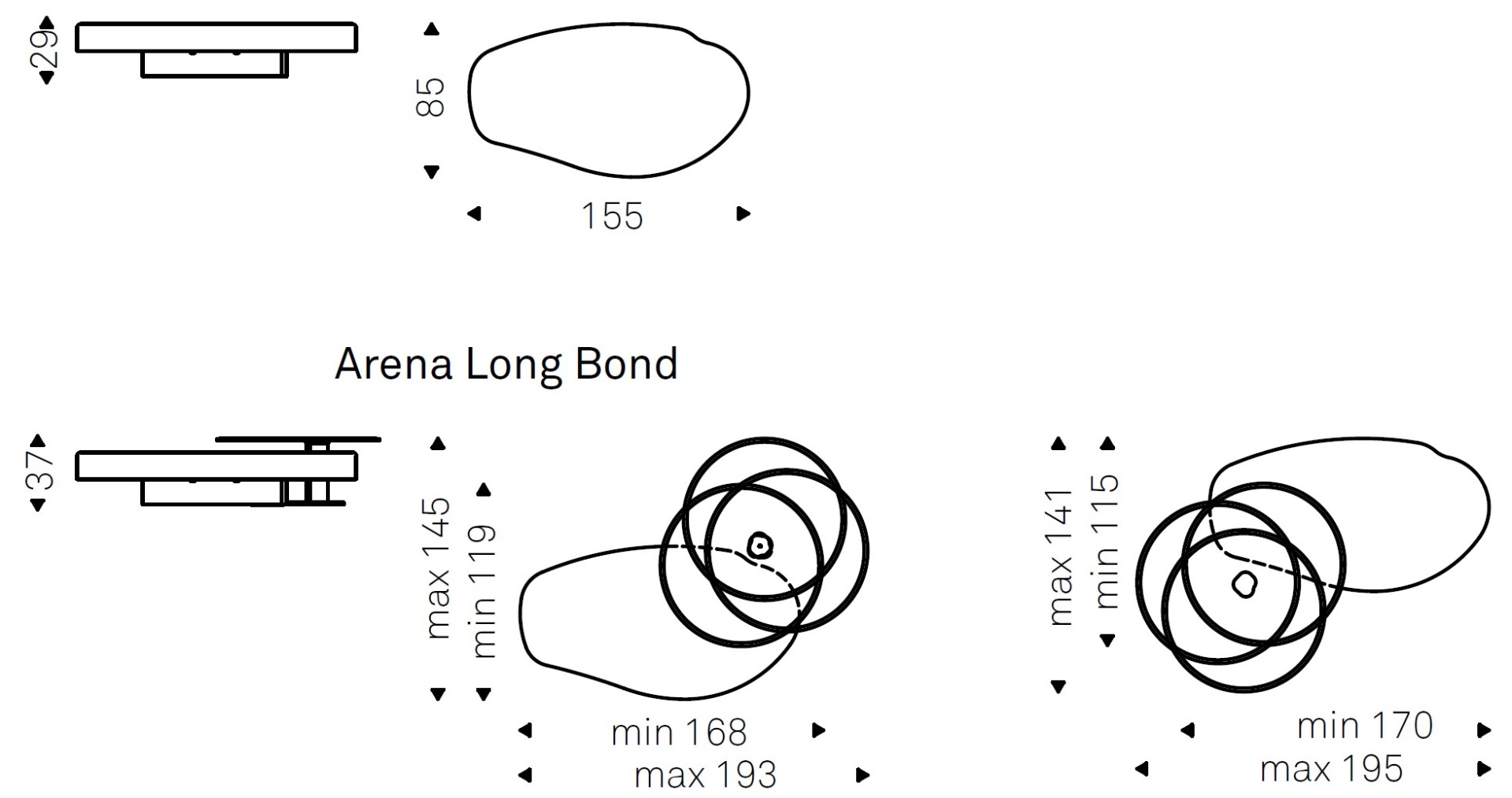 Arena Long Coffee Table | Ciat Design
